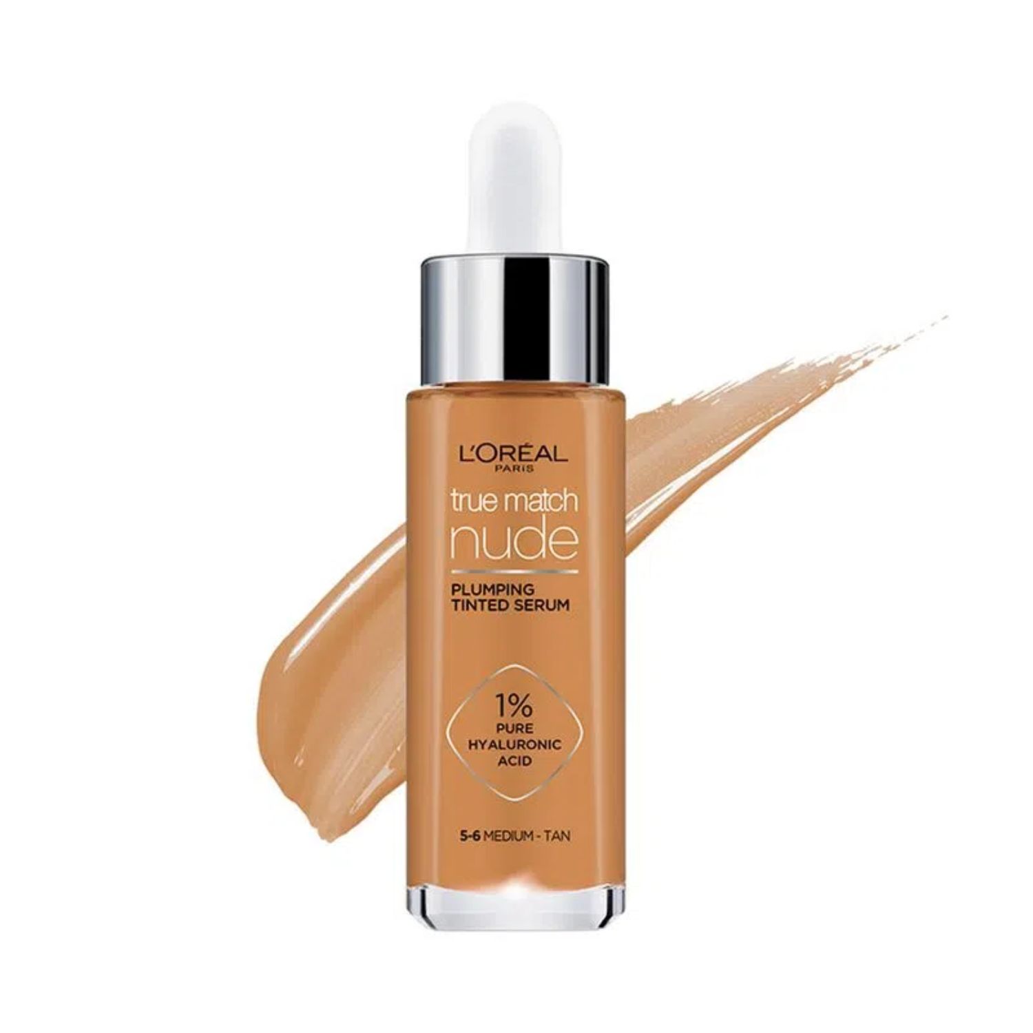 Base Fluida L'Oréal Paris True Match Tinted Serum 5-6 Medium Tan 30ml